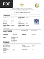 PWD Registration Form for Manila | PDF | Disability