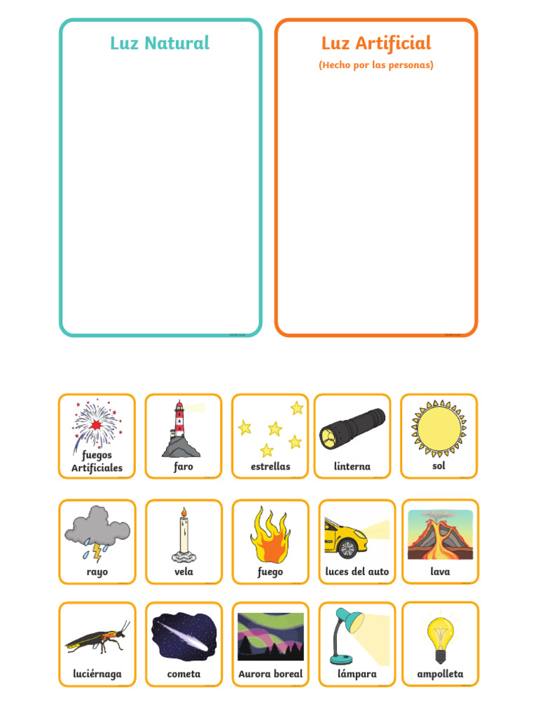 Luz Natural y Artificial | PDF