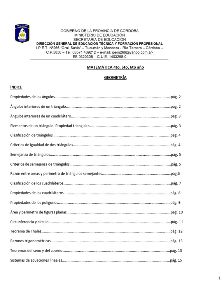 Material Geometría-Olimpiadas | PDF