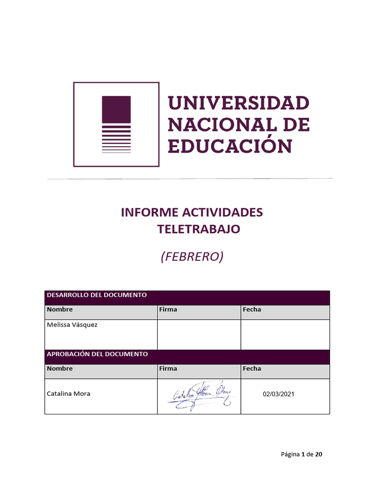 Informe Teletrabajo Febrero Centro de Idiomas | PDF | Enseñando | Moodle