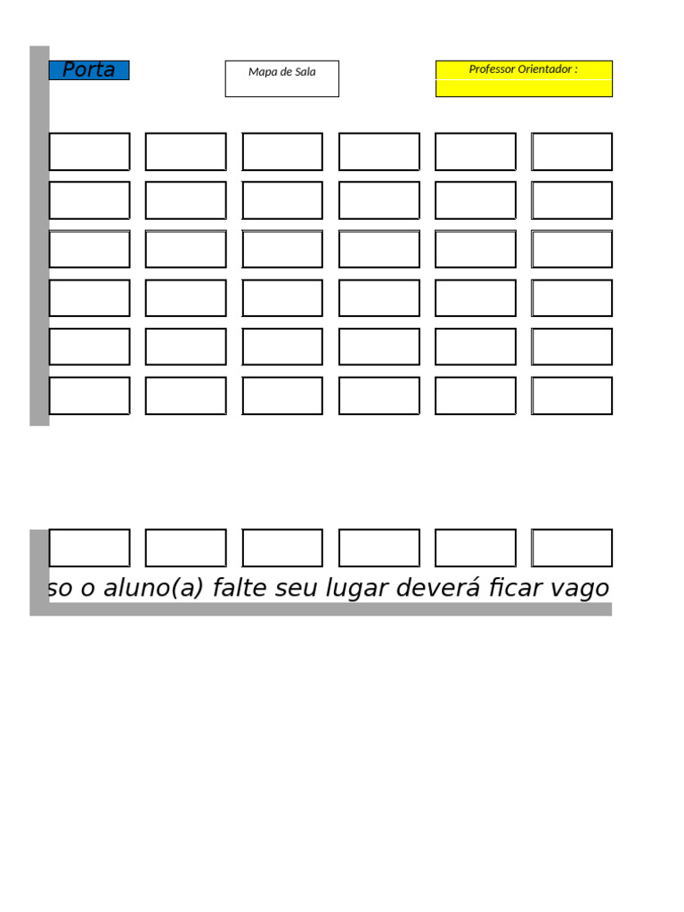 Mapa de Sala Modelo | PDF