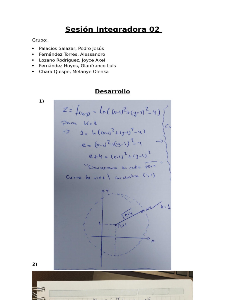 Sesion Integradora 02 | PDF