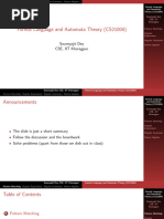 Lecture 3 Kleen's Star and Plus Oprator | PDF | String (Computer Science) | Metalogic