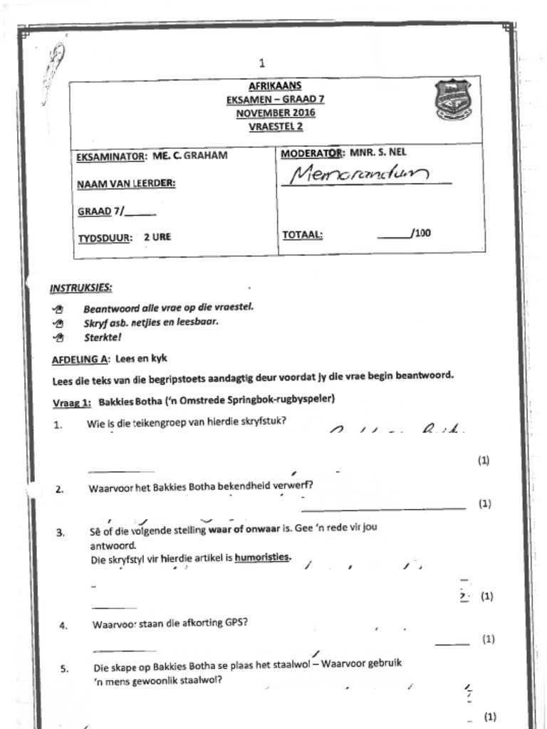 GR7 Afr KW4 V2 2016 - V | PDF