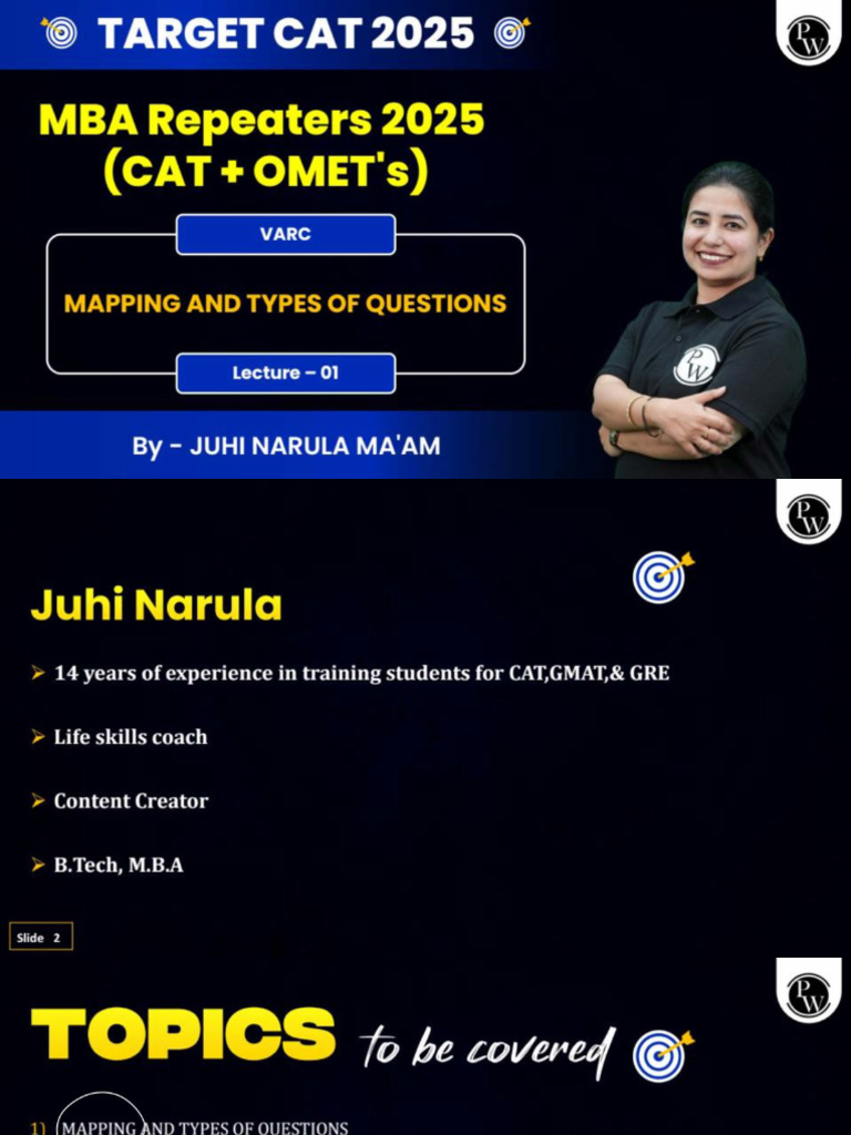Reading Comprehension 01 - Class Notes | PDF