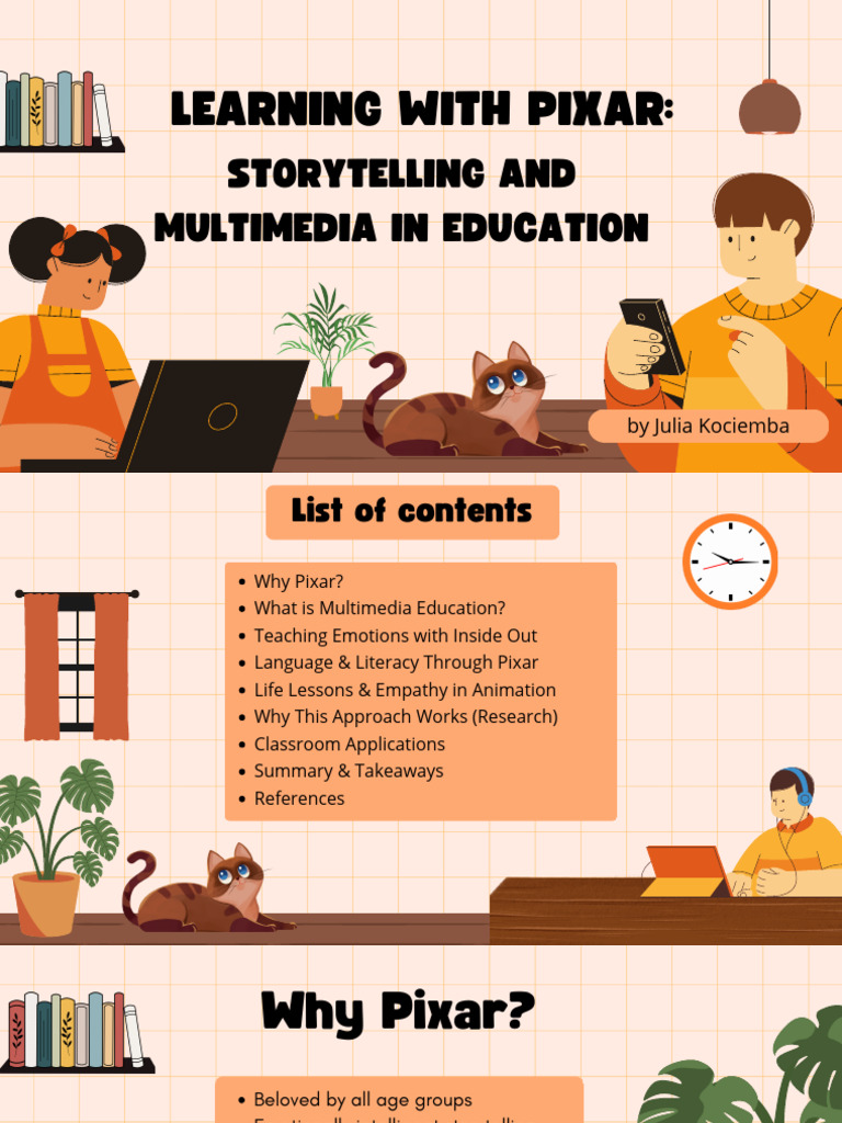 Brown Illustrative Benefits of Digital Education For Children ...