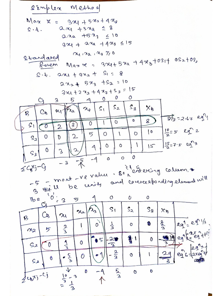 Simplex 3D - Operational Research | PDF