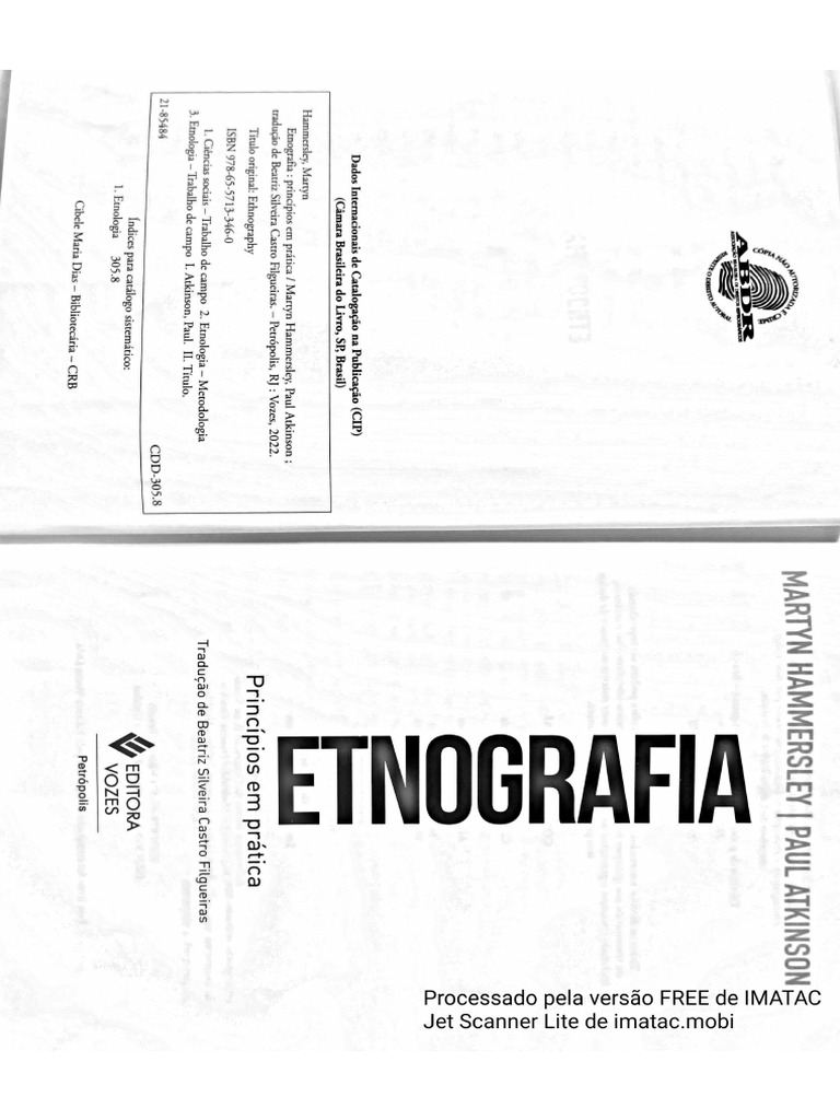 Hammerseley - Atkinson.2022.cap 5 Etnografia | PDF