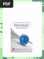 Strategic Management 5th Edition Frank T. Rothaermel - Ebook PDF Download | PDF | Project ...