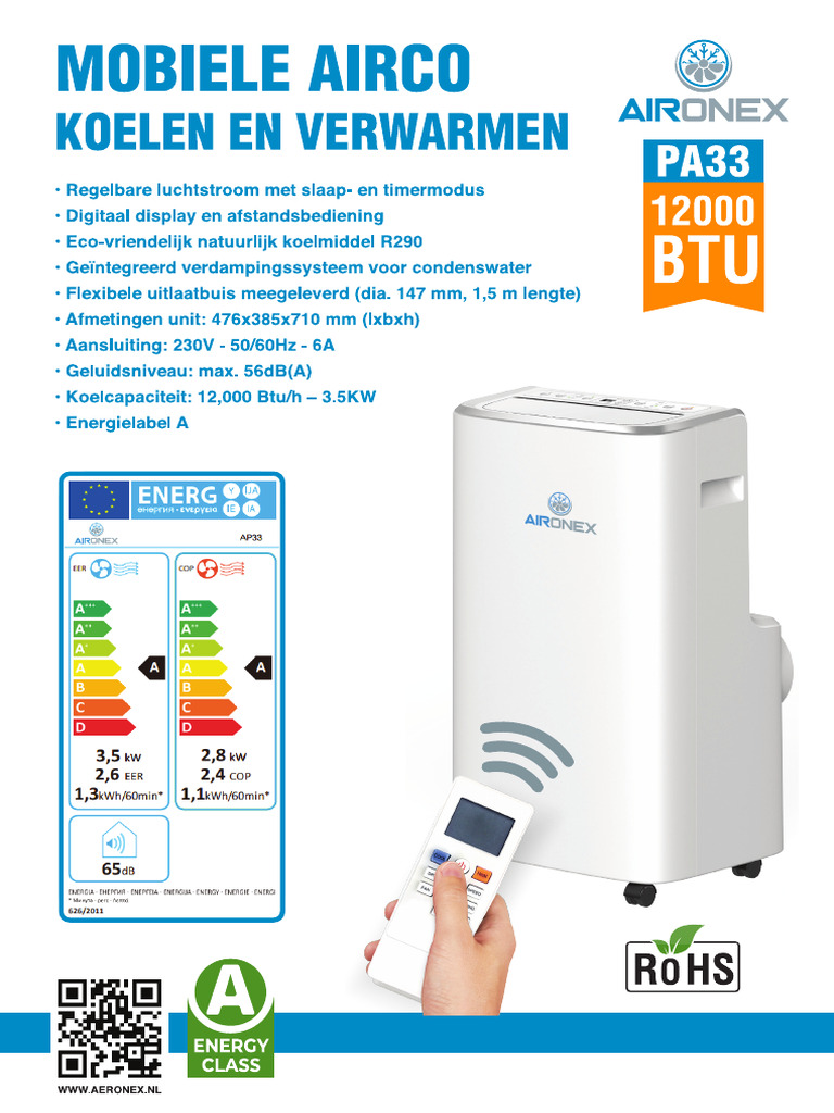 Brochure Aironex Mobiele Airco | PDF