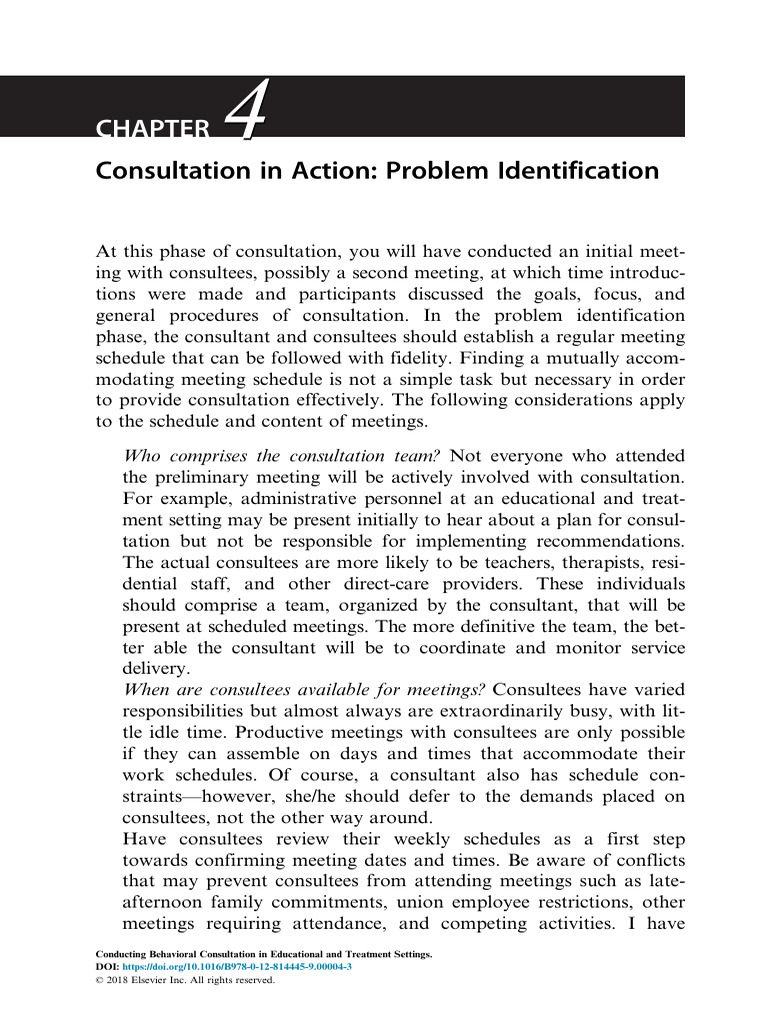 Effective Problem Identification in Consultation | PDF | Measurement ...