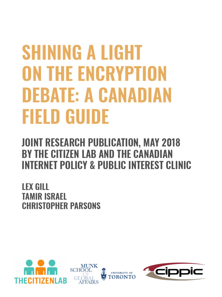 Shining A Light On The Encryption Debate | PDF | Key (Cryptography ...