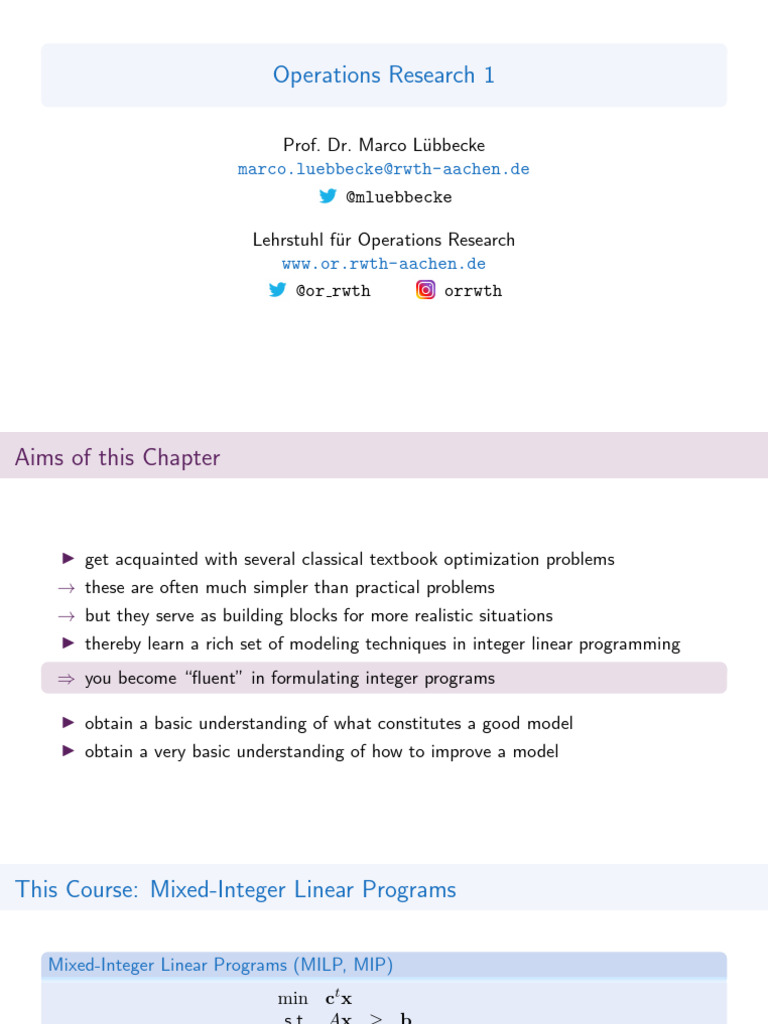 OR1 20101 Basic Graphs | PDF | Linear Programming | Discrete Mathematics