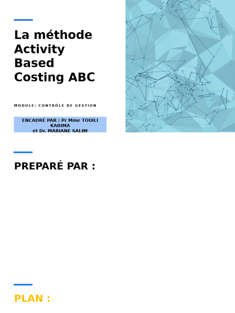 Méthode ABC : Analyse des Coûts par Activité | PDF | Comptabilité ...