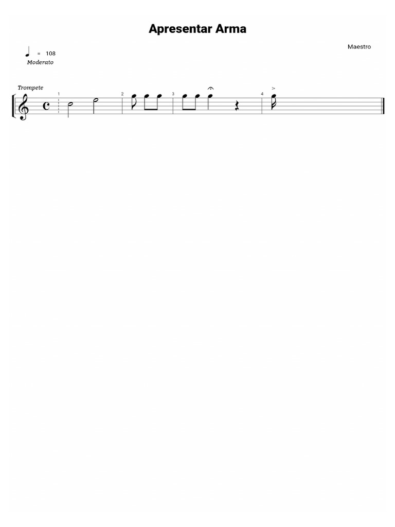 Apresentar Arma | PDF
