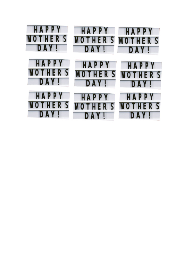 Happy Mothers Day | PDF