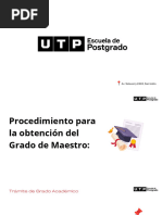 Guía de Egresado UTP: Trámites y Requisitos | PDF | Plagio