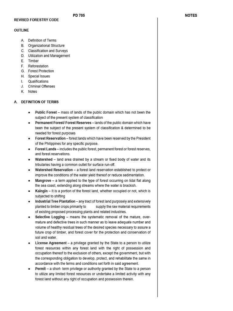 PD 705 | PDF | License | Lumber