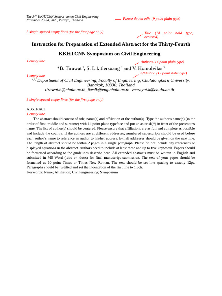 34th KKHTCNN Extended Abstract Template-1 2 | PDF