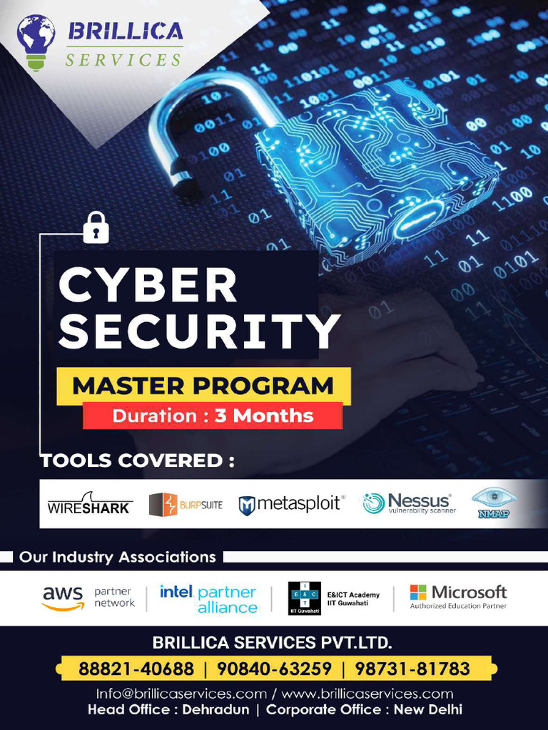 Cyber Security Master Program CC New | PDF