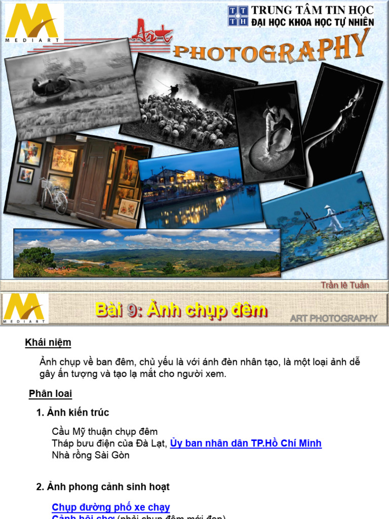 Bai 08 Anh Chup Dem | PDF