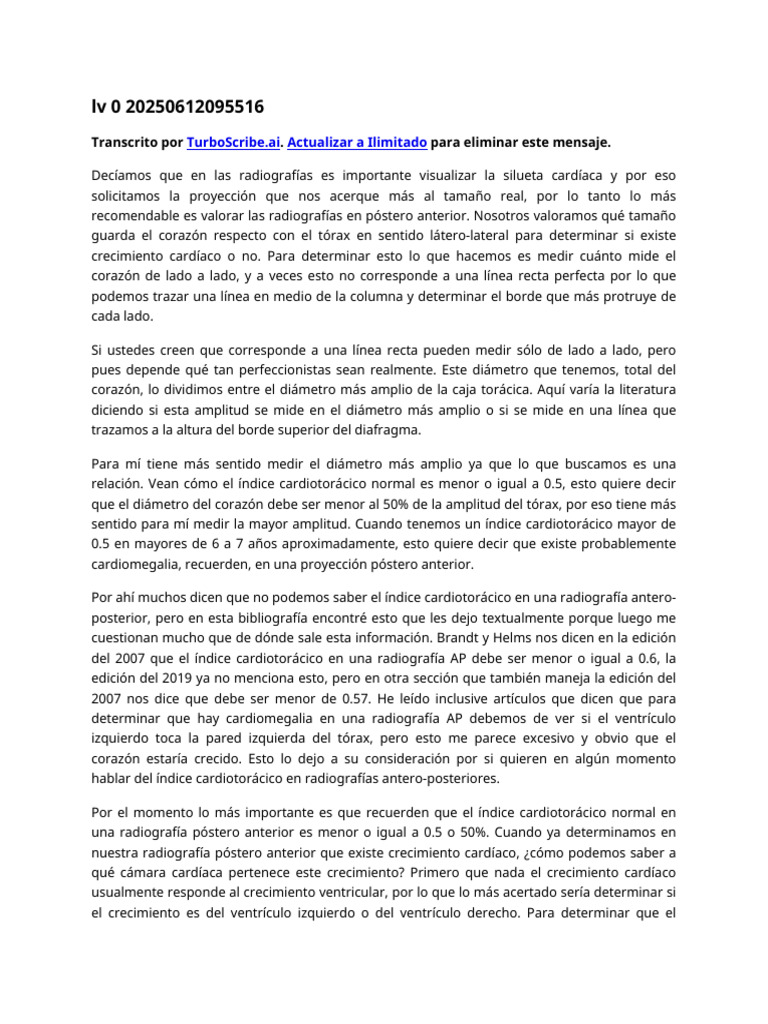 RX de Tórax | PDF | Pulmón | Corazón