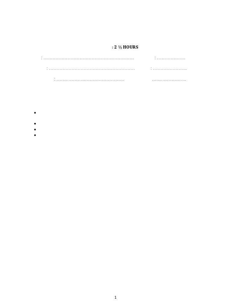 History Form 1 - Question Paper | PDF | Africa