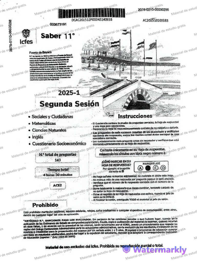 Icfes 2025 B | PDF