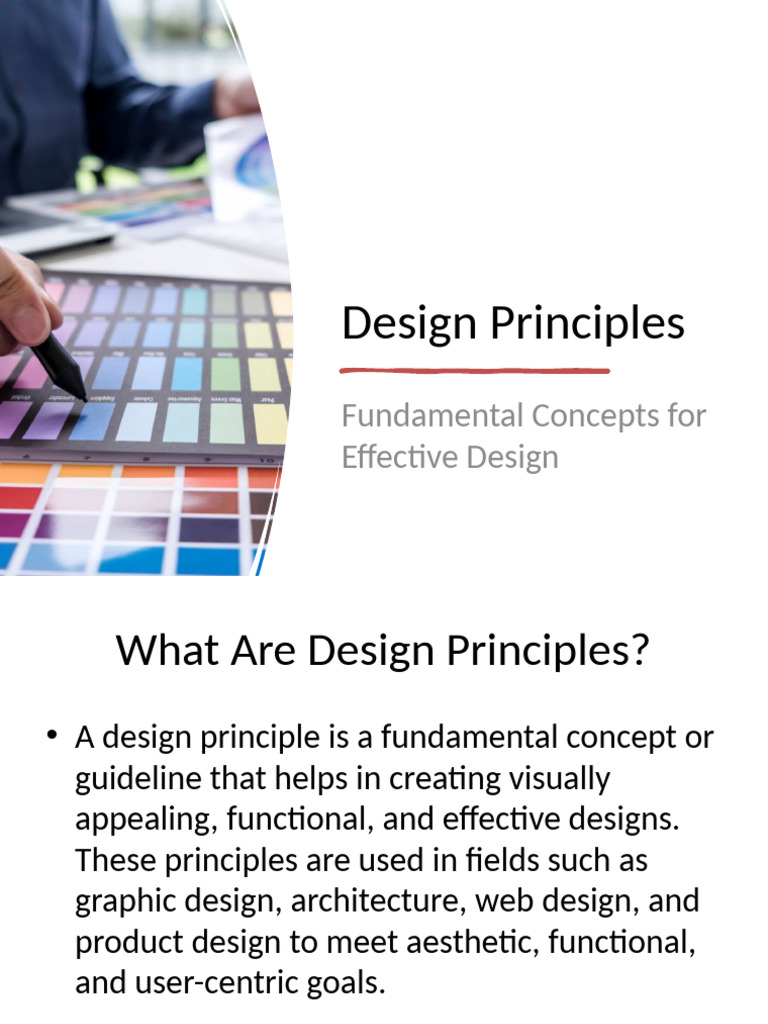 Key Design Principles for Effective Design | PDF