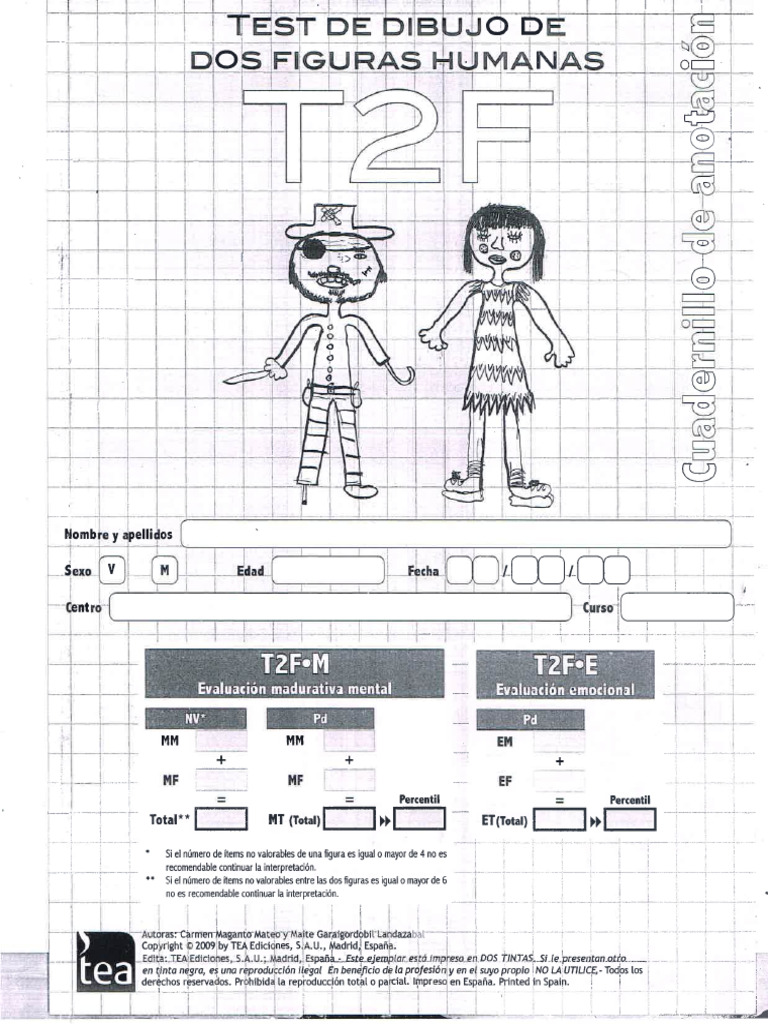 Test de Dibujo T2F | PDF