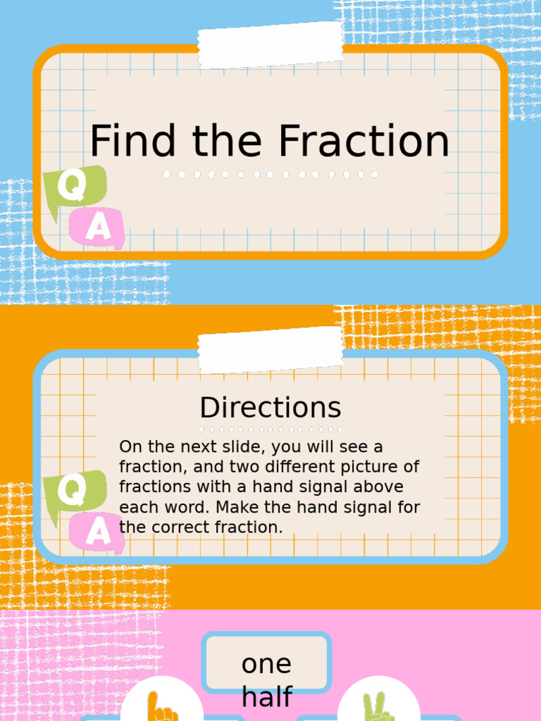 Find The Fraction Slides Activity Math Presentation - 20250615 - 025133 ...