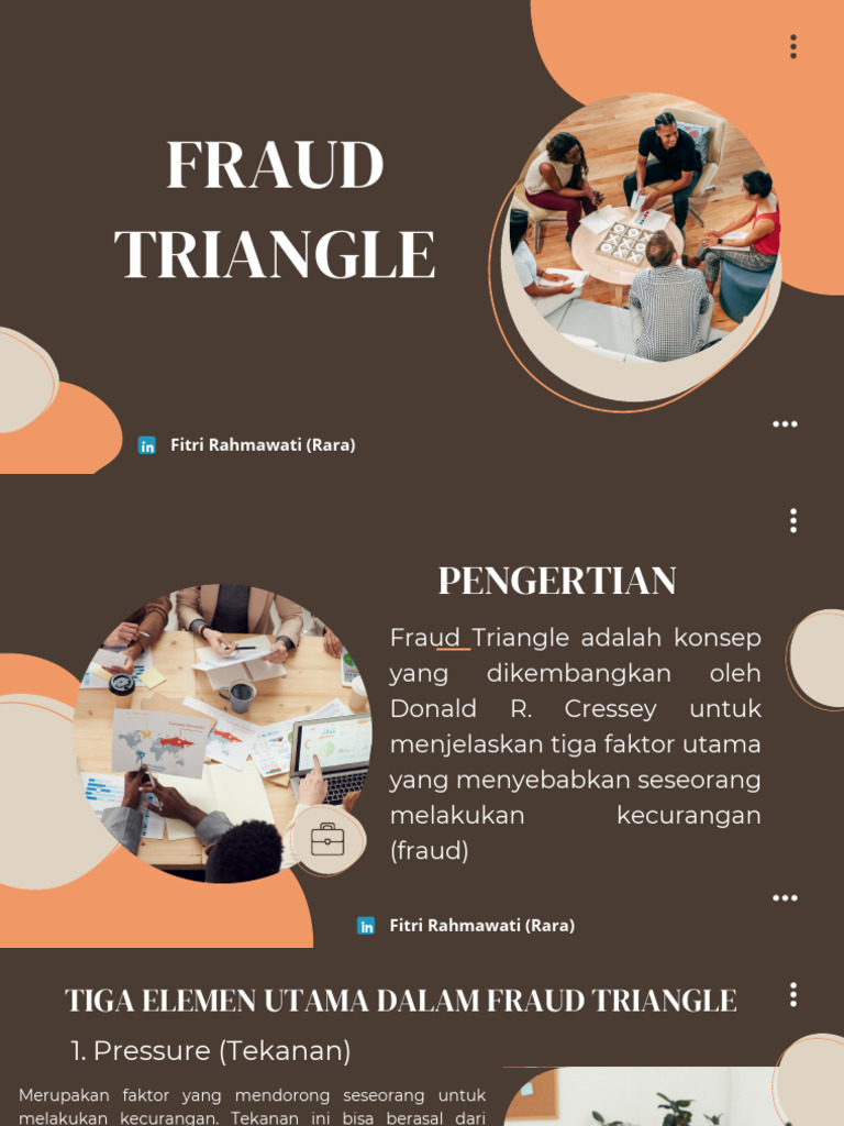 Elemen Utama dalam Fraud Triangle | PDF