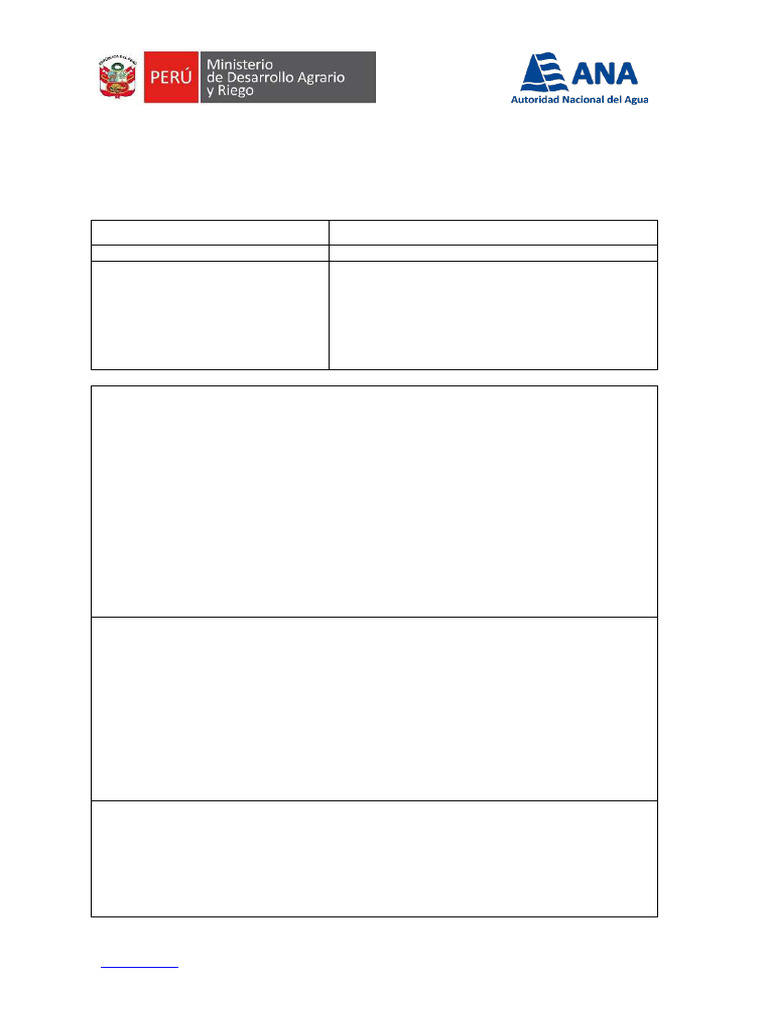 Formato de Anexo TDR | PDF | Corrupción política | Inundar