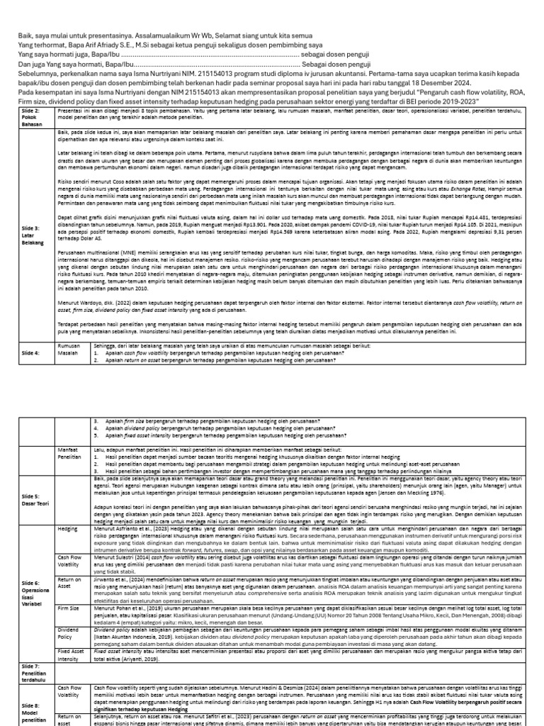 Naskah Sempro R2 | PDF