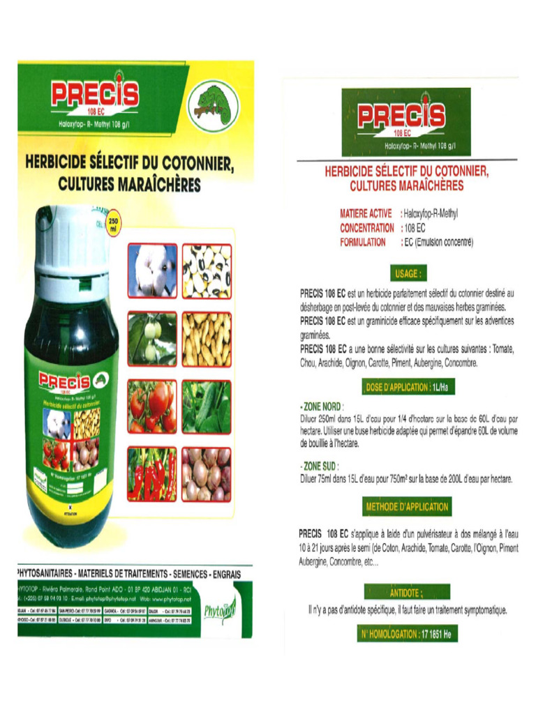 PRECIS Herbicide | PDF