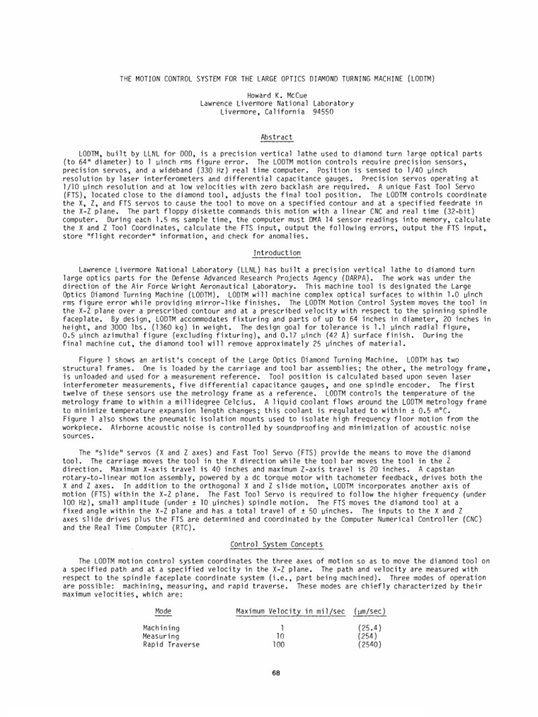 Mccue 1983 | PDF | Mechanical Engineering