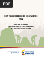Guía de Excavaciones 09 FEB | PDF | Seguridad y salud ocupacional