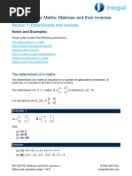 Inverse Matrix Calculation with Casio fx-CG50 | PDF | Teaching Methods ...