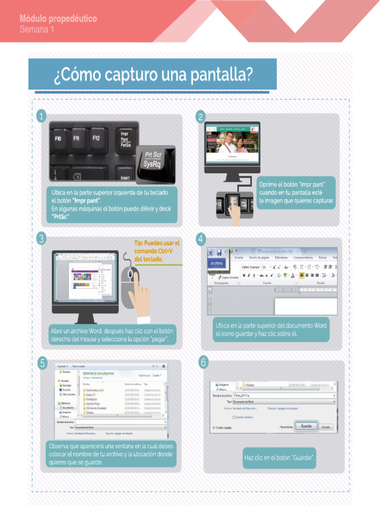 M0 S1 Capturas de Pantalla PDF | PDF