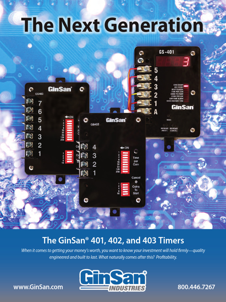 Next-Gen Timers for Car Wash Systems | PDF | Electrical Engineering ...