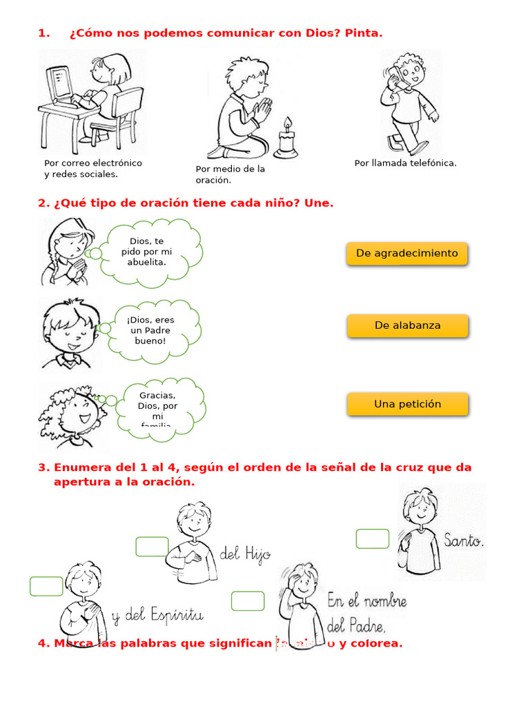 Ficha de Religion | PDF