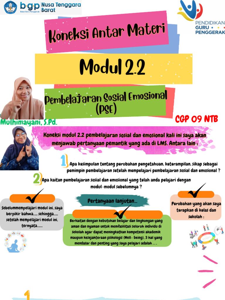 Koneksi Antar Materi Modul 2.2 PSE | PDF