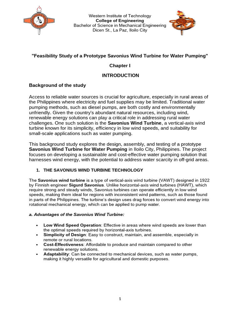 GF Project Fs - Final | PDF | Wind Power | Wind Turbine