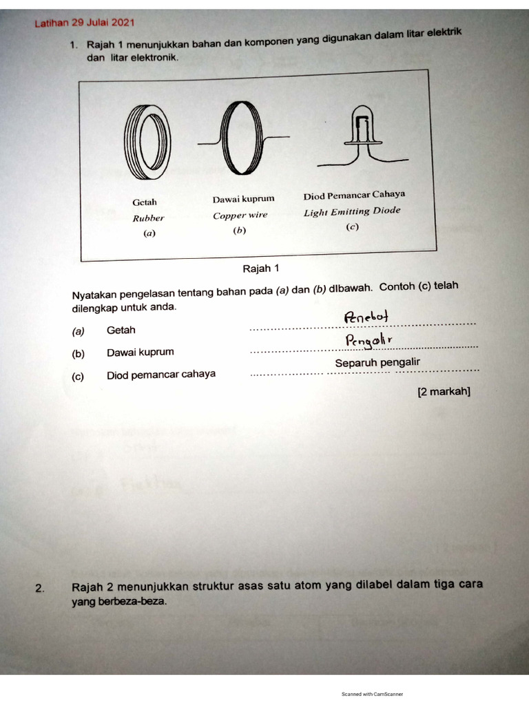 Latihan Bahan Separuh Pengalir | PDF