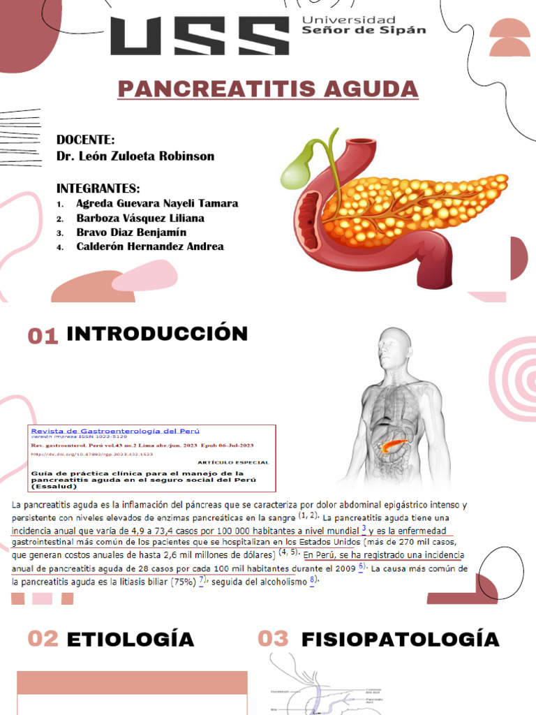 Pancreatitis-Hda-Hdb-Caso Clínico | PDF | Anemia | Enfermedades y trastornos
