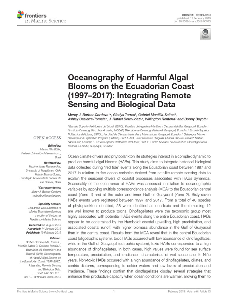 fmars-06-00013 | PDF | Hydrography | Oceanography