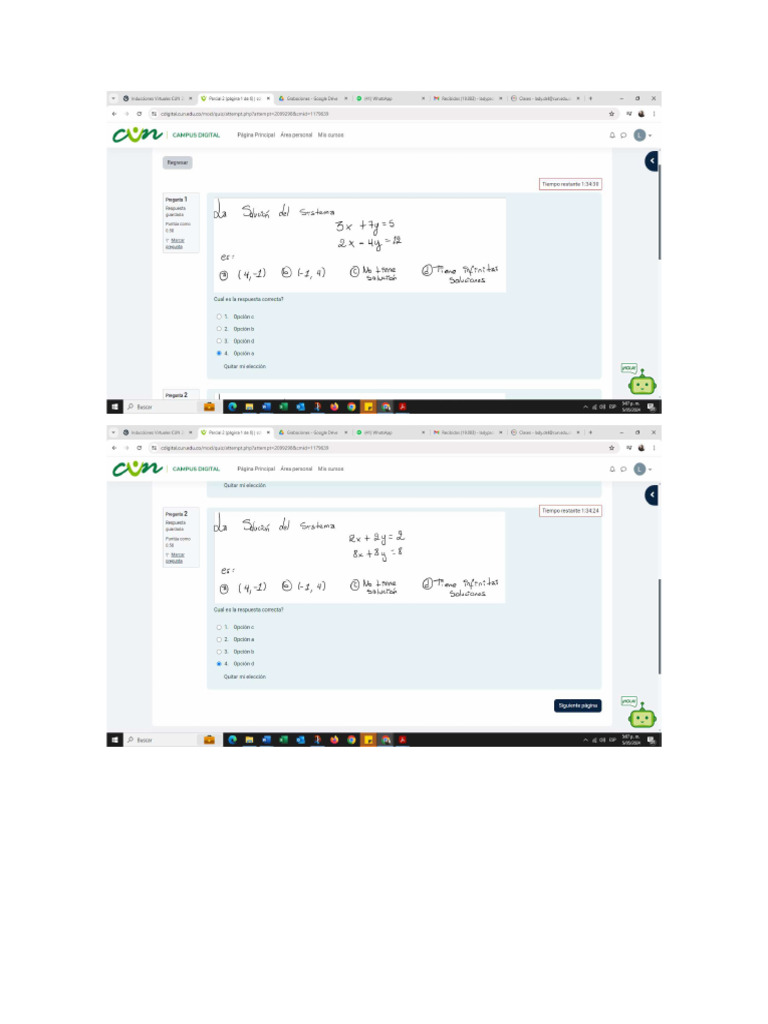 Parcial 2 Algebra | PDF