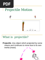 Understanding Projectile Motion | PDF | Change | Mechanical Engineering