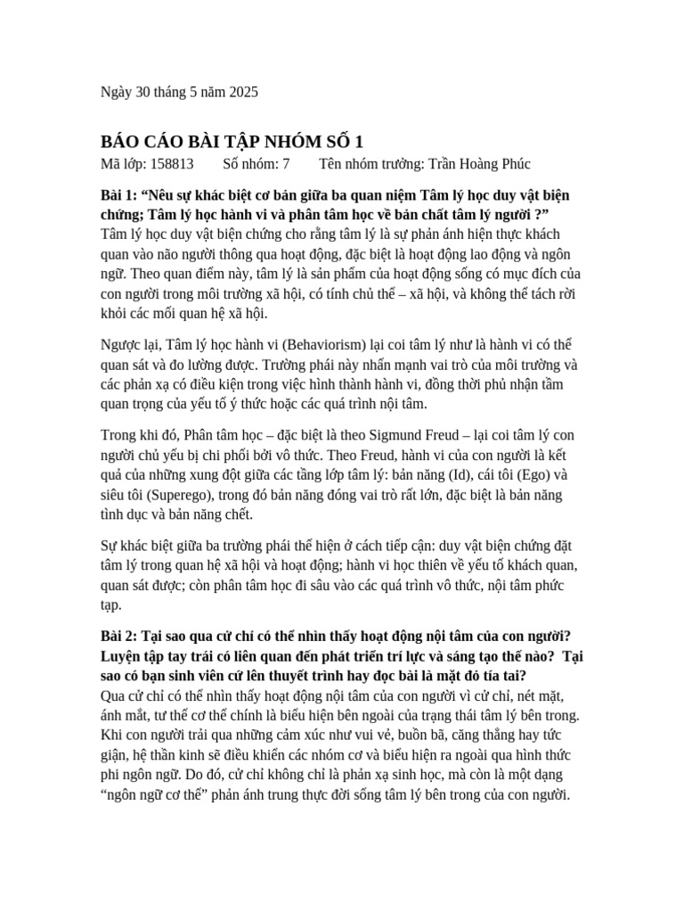 BTN1.3 - Nhóm 7 | PDF