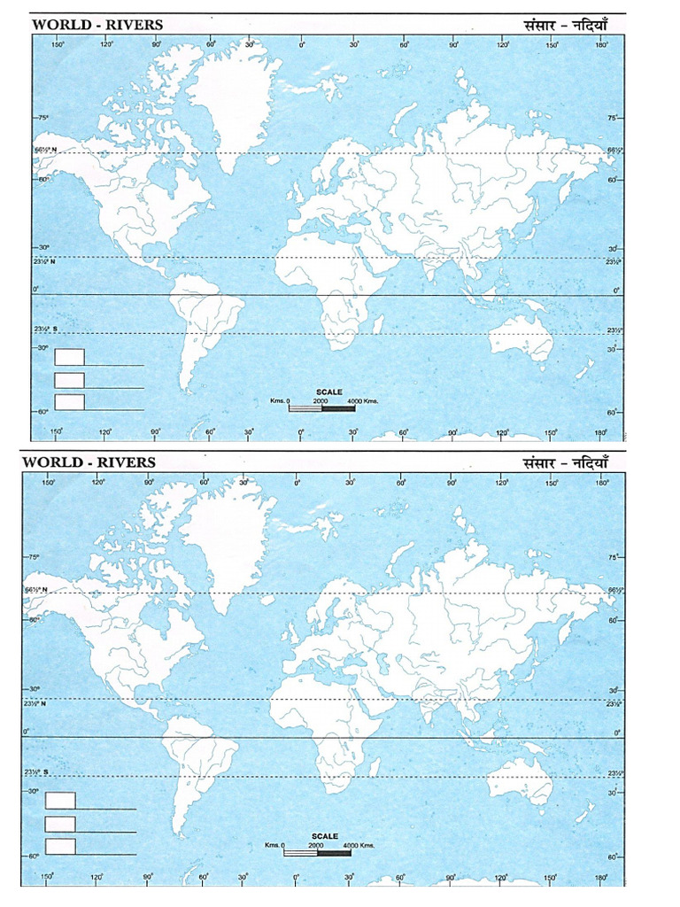 World Geography Printable Map | PDF